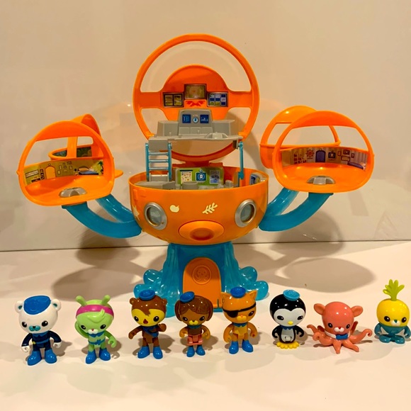Fisher-Price | Toys | Octonauts Octopod Playset Includes 8 Figures See ...